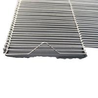 China Z Fype Heat Resistant Stainless Steel 304  316  Chocolate Enrobing Bakery Wire Mesh Conveyor Belt for sale
