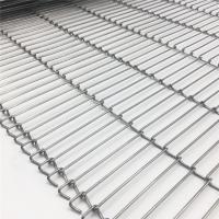 China Z Fype Heat Resistant Stainless Steel 304  316  Chocolate Enrobing Bakery Wire Mesh Conveyor Belt for sale