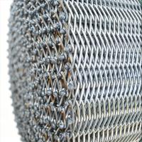 China 180 Degree Stainless Steel 304 316 Wire Metal Mesh Conveyor Belt for Bakery Ovens  Pita Bread for sale