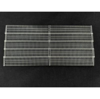 China 304 Stainless Steel Eye Link Ring Mesh Conveyor Belt for Washing Fruit and Vegetables for sale