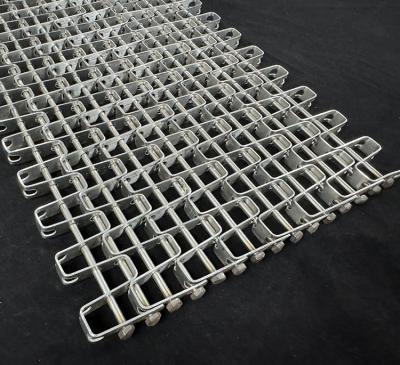 China 304 316L Ladder Wire Mesh Conveyor Belt Heavy Duty Industrial Transport Belt for sale