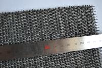 China Customized Herringbone Encryption Mesh Belt for Small Thing Chain Link Compound Balance Weave Conveyor Belt for Food for sale