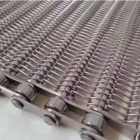 China AISI 304 Stainless Steel High Temperature Resistant Wire Mesh Conveyor Belt for Industrial Oven Drying Furnace for sale
