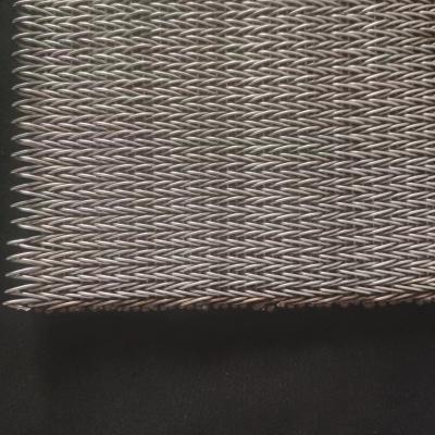 China Compound Weave Stainless Steel Mesh Conveyor Belt for Baking Drying Washing Frying Lines for sale