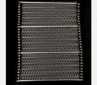 China SUS304 Chain Link Mesh Conveyor Belt Stainless Steel Heat Resistant Wire Mesh Conveyor Belt  For Food Industry for sale