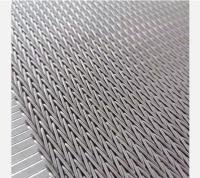 China SUS304 Compound Weave Mesh Conveyor Belt Stainless Steel Dense Weave Belt for Food Processing for sale