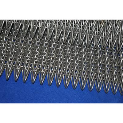China SUS304 Compound Weave Mesh Conveyor Belt Stainless Steel Dense Weave Belt for Food Processing for sale