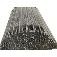 China No Slip Mesh Conveyor Belt Stainless Steel Anti Slip Belt for Baking Drying Washing Frying for sale
