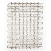China SUS304 No Slip Mesh Conveyor Belt Anti Slip Stainless Steel Mesh Belt for Incline Conveying for sale
