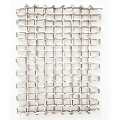 China SUS304 No Slip Mesh Conveyor Belt Anti Slip Stainless Steel Mesh Belt for Incline Conveying for sale