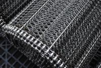 China Food Safe Wire Mesh Food Processing Conveyor Belt Stainless Steel Wire Belt For Meat Seafood Line for sale