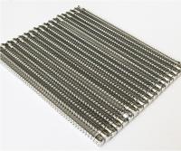 China Sprocket Driven High Tensile Strength Conveyor Belt Stainless Steel Wire Mesh Belt For Heavy Load Line for sale