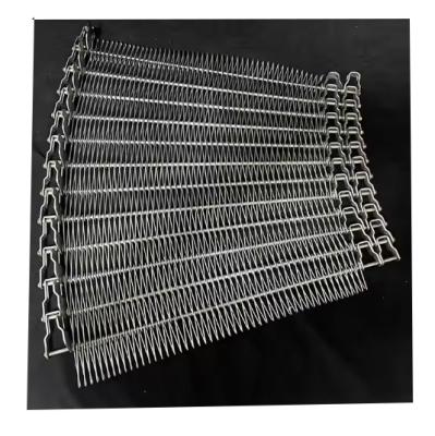 China 600 Degree Heat Resistant Drying Mesh Belt Stainless Steel Wire Conveyor For High Temperature Tunnel for sale