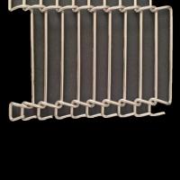 China AISI 304 AISI 316 Chocolate Enrober Belt Stainless Steel Wire Mesh Conveyor For Biscuit Coating Line for sale