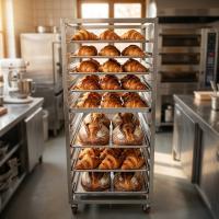 China 10 Layers -20 Layers Bakery Tray Trolley Stainless Steel And Aluminum for sale