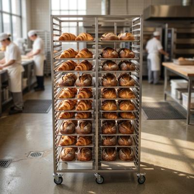 China Adjustable Baking Rack On Wheels 500 Pounds Bun Pan Bakery Rack for sale