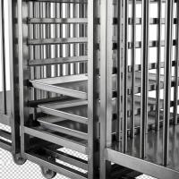 China 400kg Load Bakery Tray Rack Commercial Bakers Rack 430SS 201SS Aluminum for sale