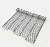 China 304 Stainless Steel Balanced Weave Wire Conveyor Belt 1.6mm Wire for Bakery Tunnel Oven Baking for sale