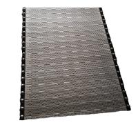 China Food Grade SS316L Stainless Steel Wire Mesh Conveyor Belt Corrosion Resistant for Wet Food Line for sale