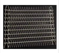 China Grade 316 High Temperature Wire Mesh Conveyor Belt for Industrial Furnace Line for sale