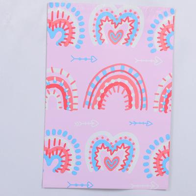 China Flexible PE Plastic Mailer Bags 35x50cm custom plastic shipping bags for sale