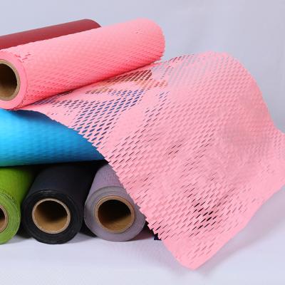 China Sustainable Honeycomb Paper Roll 15cm Diameter White / Neutral Options for sale