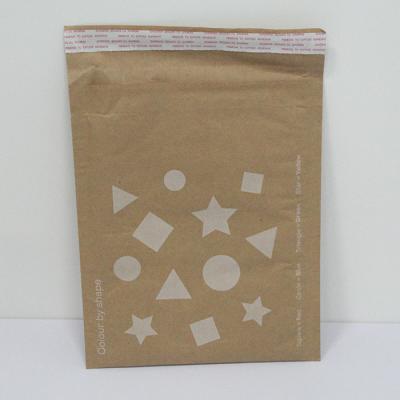 China Biodegradable Bubble Pouch Bags 15x25cm Compostable Bubble Mailer for sale