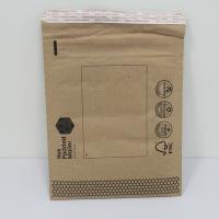 China Shockproof Honeycomb Paper Mailer Bag 30x40cm Custom Printed Brand Logos for sale
