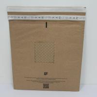 China Elegant Custom Biodegradable Mailers 15x20cm Embossed Recycled Kraft Mailers for sale