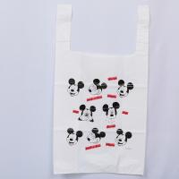 China Biodegradable T Shirt Storage Bags Compostable T Shirt Plastic Grocery Bags 30x40cm for sale