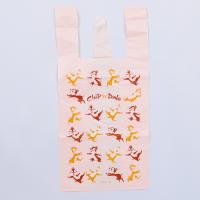 China Compostable T Shirt Bags 12x25cm Backpack Pouches 100% Eco Friendly for sale