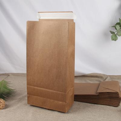 China Customizable Square Bottom Paper Bag 10x15cm Recycled Paper Envelopes for sale