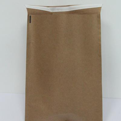 China Heavy Duty Pointed Bottom Paper Bag Tear Resistant 25x35cm for sale
