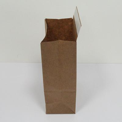 China Flat Bottom Kraft Paper Mailing Bags Recycled 20x30cm Reinforced Base & Handles for sale