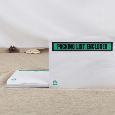 China Custom Packing List Envelopes 25x35cm Leakproof Stackable Heavy Duty Paper Envelopes for sale
