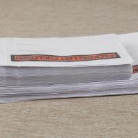 China Adhesive Paper Packing List Pouches 20x30cm Tear Resistant Reusable Paper Bag for sale