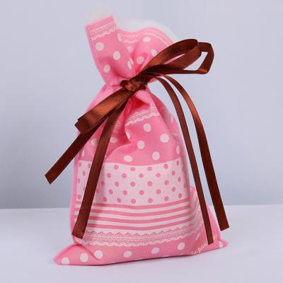 China Eco-Friendly Non-Woven Drawstring Bag 16x6x12 Inches Custom Logo for sale