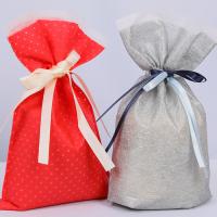 China Eco-Friendly Non-Woven Drawstring Bag 16x6x12inches Customizable for sale