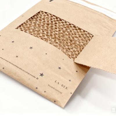 China Water-Resistant Honeycomb Paper Mailer with Customizable Width and Thickness for Eco-Friendly Packaging for sale