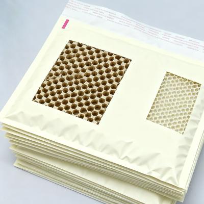 China Waterproof Shockproof Honeycomb Paper Mailer with 100% Kraft Paper for Eco Friendly Shipping for sale