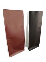 China Customizable Printing Moisture Resistant High Tensile Strength Kraft Paper Composite Bag with Window for Coffee Nuts and Snacks for sale