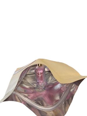 China Custom Printed Moisture Resistant High Tensile Strength Kraft Window Composite Plastic Food Packaging Bag for sale
