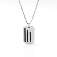 China Personalized, fashionable, simple accessories, stainless steel high-end pendant, men's necklace, romantic, trendy, creative accessories for sale