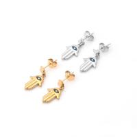 China Light luxury niche high-end women's earrings with temperament and high-end design, stainless steel women's earrings new style for sale