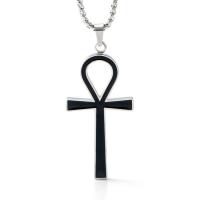 China Advanced, minimalist, fashionable, and niche men's original cross pendant necklace for sale