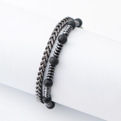 China Bracelet for Men Stainless Steel Build and Fashion-Forward Design for sale