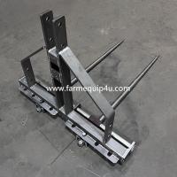 China Tractor 3 Point Foldable Bale Spear for sale