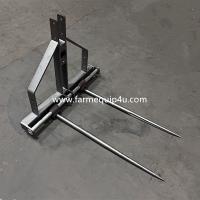 China Tractor 3 Point Foldable Bale Spear for sale