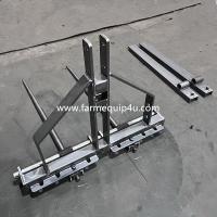 China Tractor 3 Point Foldable Bale Spear for sale
