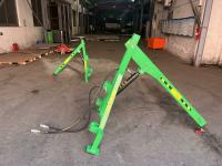 China EC500 - Tractor Mounted 3 Point Elevator Crane 500kgs Loading Capacity for sale